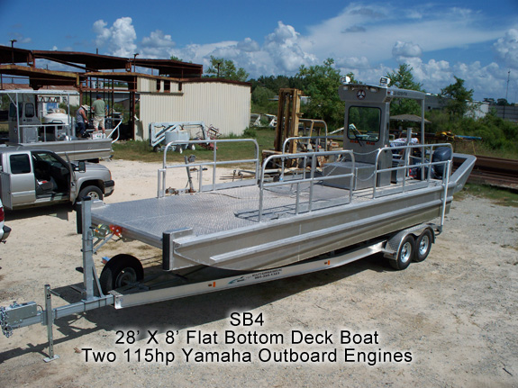 Raised Deck Cruiser Flat Bottom